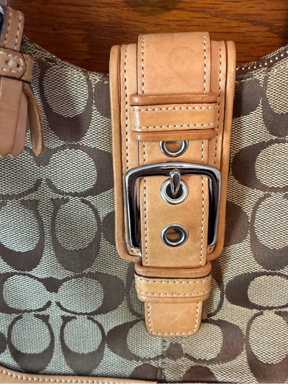 Coach | Bags | Coach 6823 Vintage Soho Signature Canvas Shoulder Bag In ...